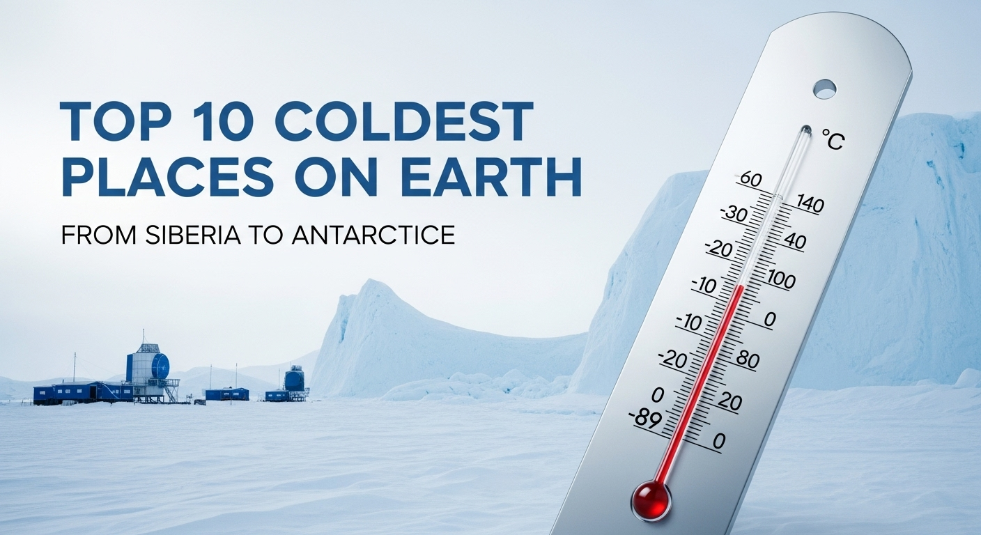 Top 10 Coldest Places on Earth | Top10Lists.net